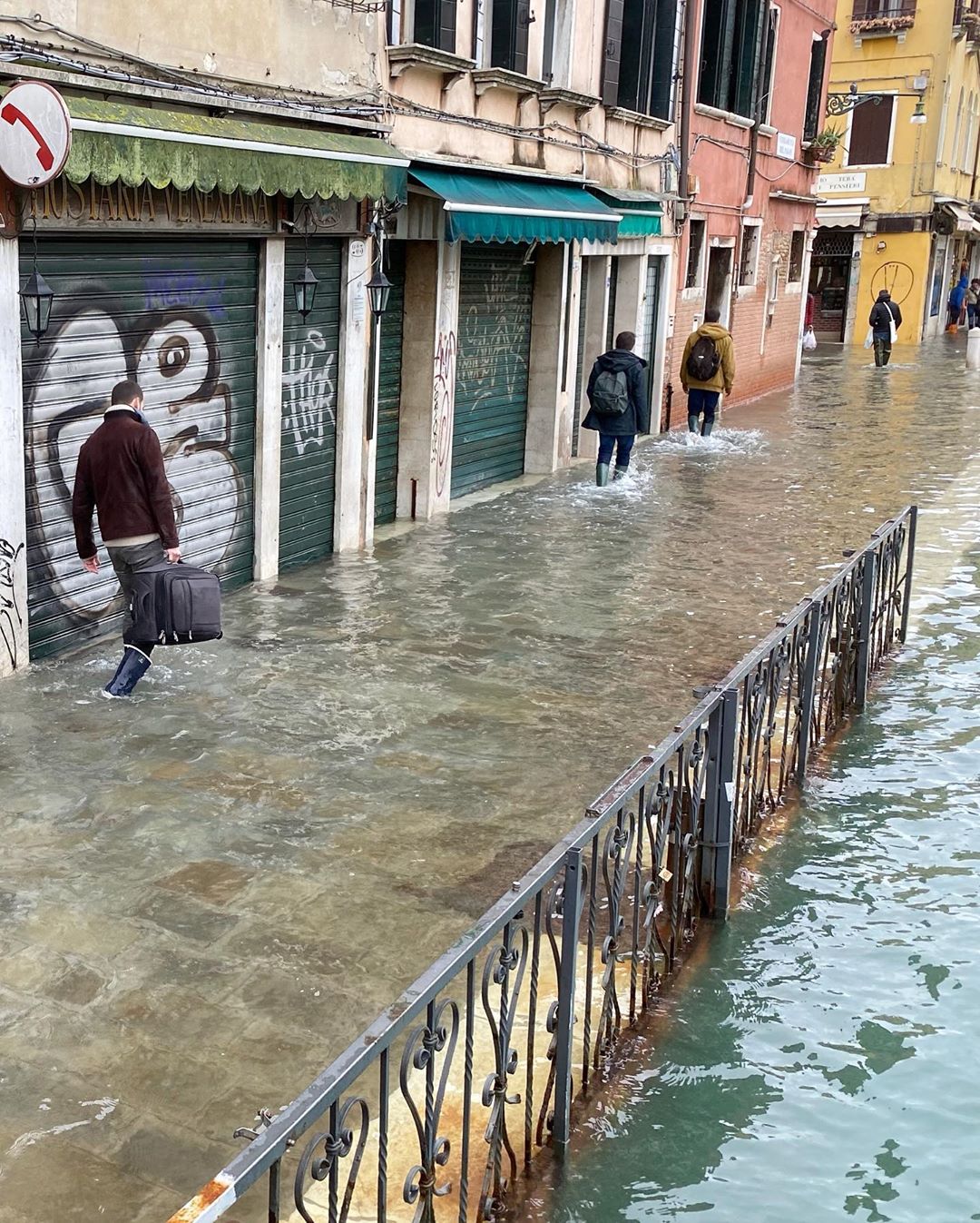 Venice is Sinking as the Sea Level Rises