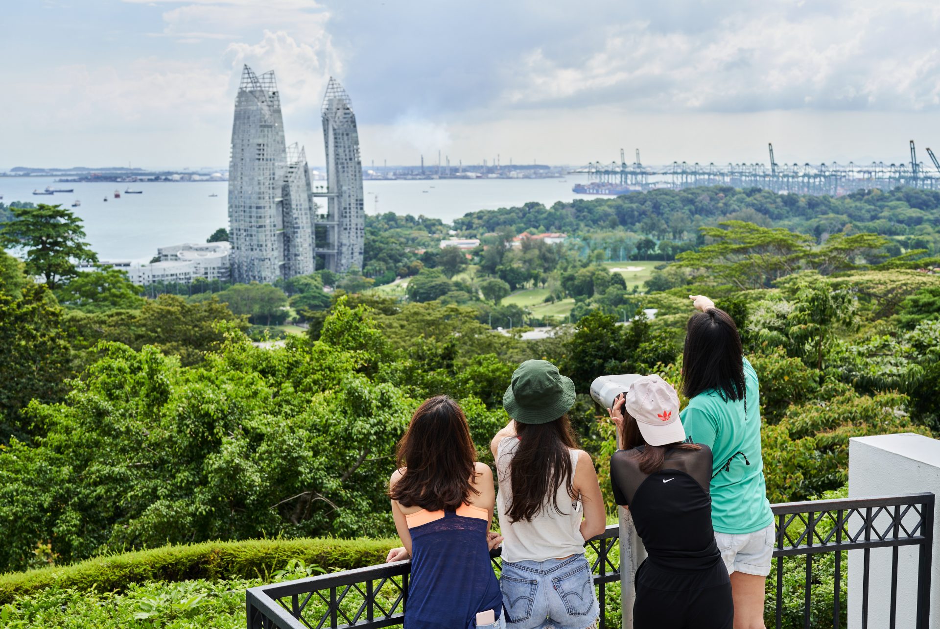 You Can Catch A Flight At Mount Faber and Dine Above the Skyline