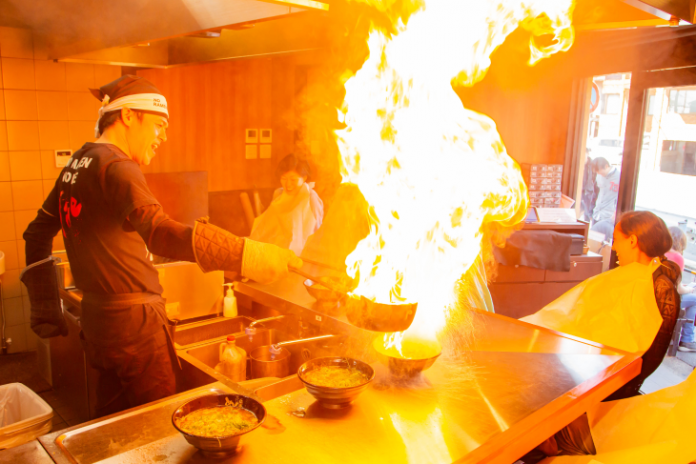 A Famous Kyoto Fire Ramen Comes to Singapore - Menbaka Fire Ramen