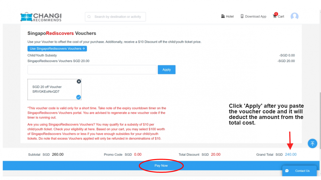 Step-By-Step Guide: How to Redeem Your SingapoRediscovers Vouchers on ...