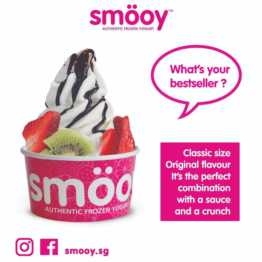 Get Your Frozen Yogurt Fix with Smooy: 1 for 1 Classic Cup ($5.90) for ...