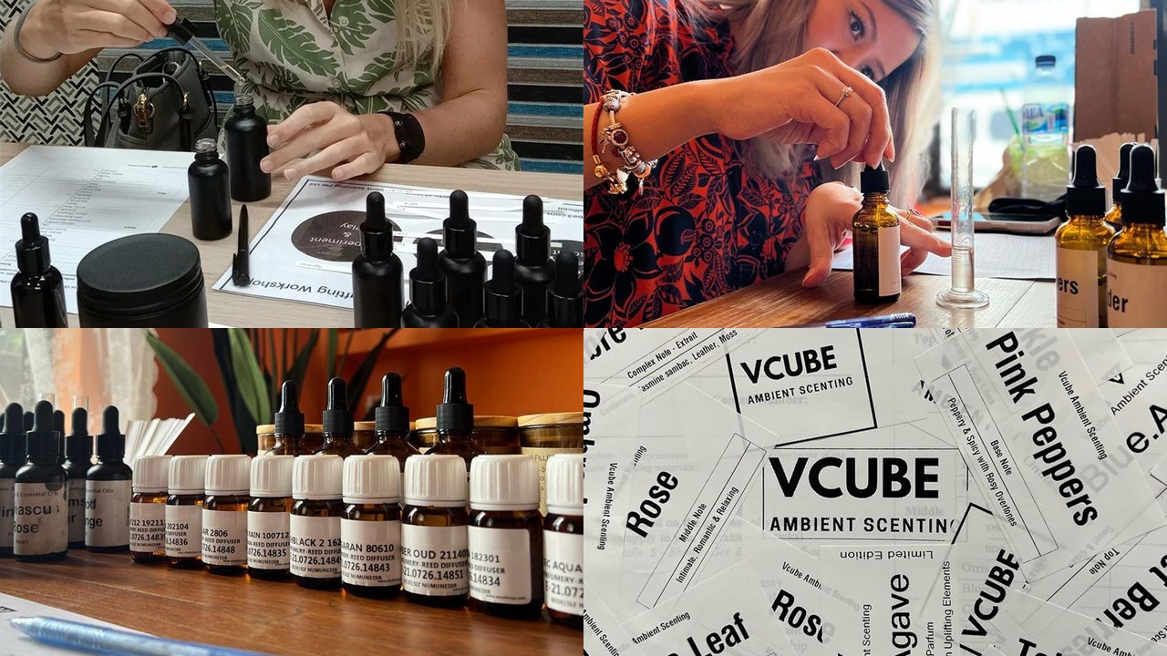 Vcube Scenting Offers 50 Complimentary Perfume-Making Workshops Worth $65