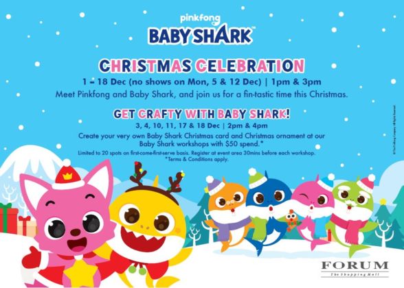 Shop and Be Rewarded at Forum the Shopping Mall – Meet Pinkfong and Baby Shark for a Fin-tastic ...
