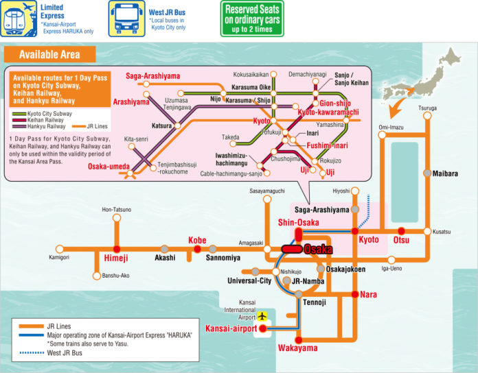 Discover the Wonders of Western Japan (Kansai Region) with the JR Pass