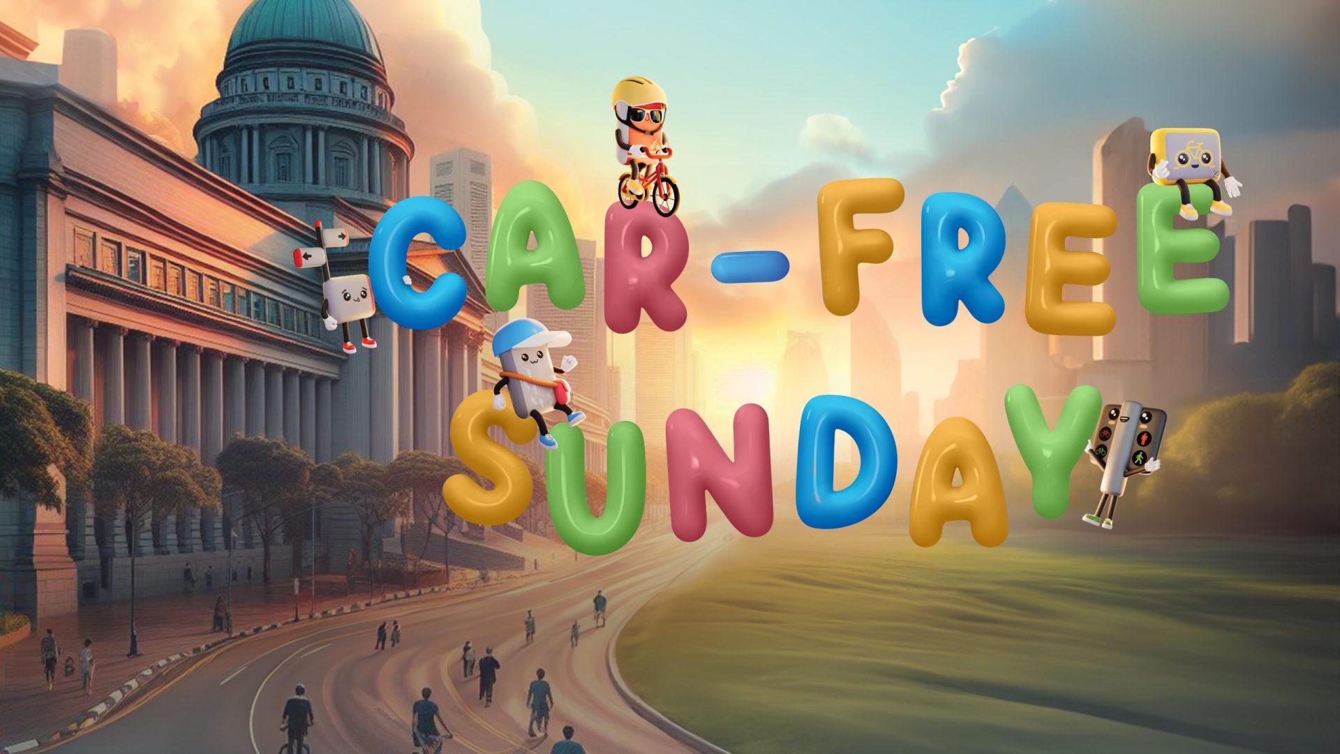 Car-Free Sunday in Singapore Happening on 17 March 2024 (Civic District ...
