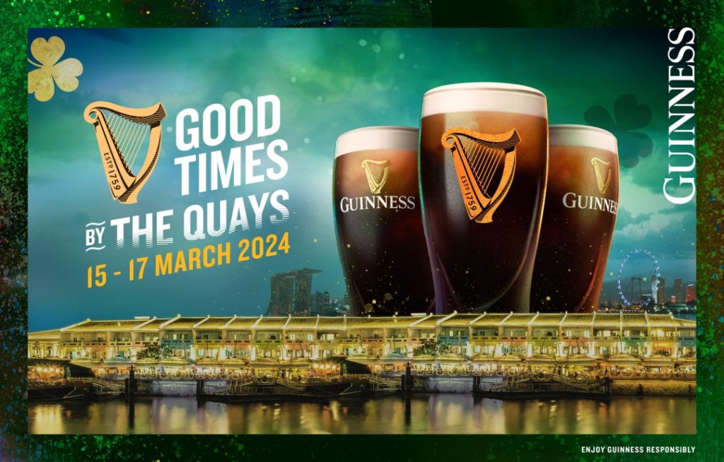 Get Ready for Singapore's Biggest St. Patrick's Day Bash: Free Guinness ...