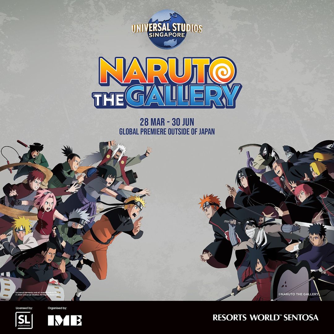 Believe It! NARUTO THE GALLERY arrives at Universal Studios Singapore ...