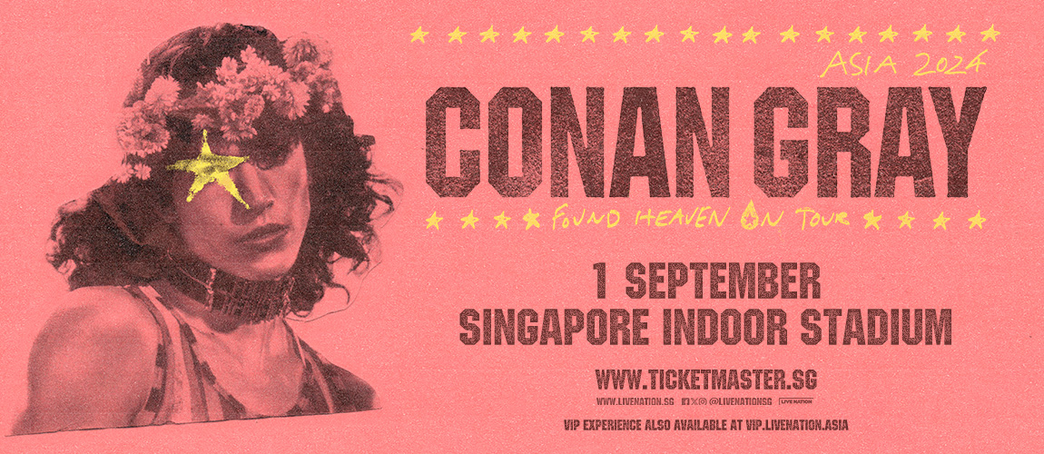 Conan Gray Found Heaven On Tour At Singapore Indoor Stadium September 2024