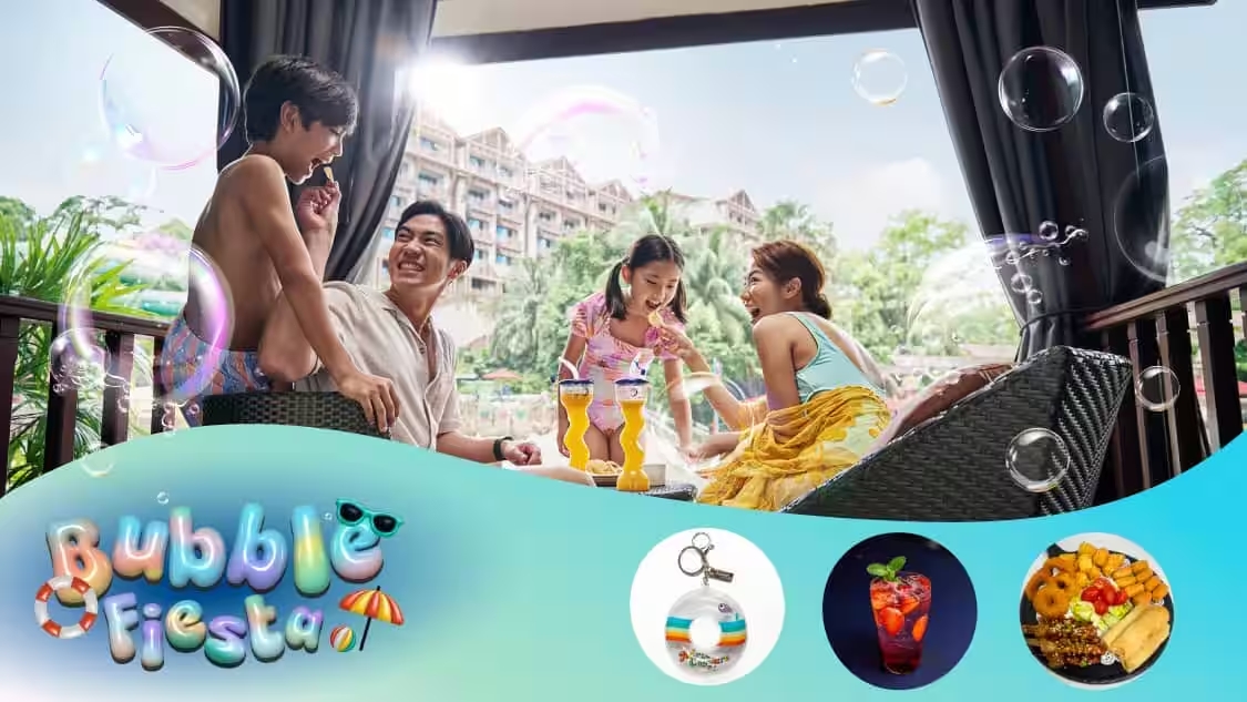 Beat the Heat at Singapore's Largest Bubble Fiesta Running from 1 June to 11 August 2024