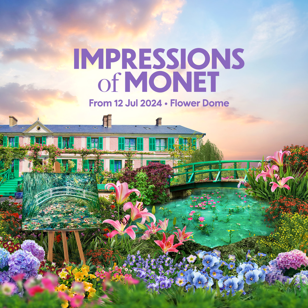 Monet's Masterpieces Bloom to Life: Gardens by the Bay Unveils ...