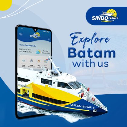 Download SINDO FERRY App to Enjoy Discount for 2-Way Ferry Tickets