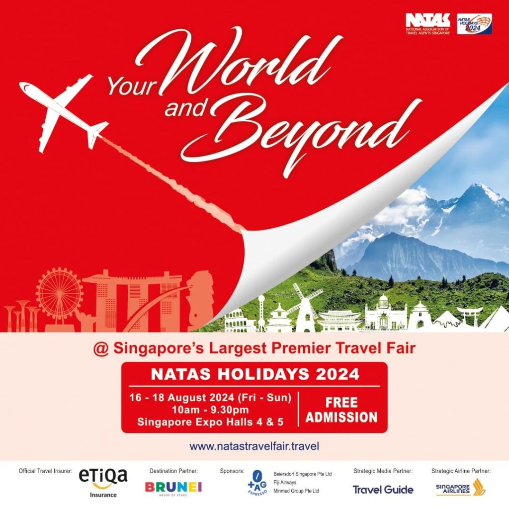 Unlock Your Next Adventure at NATAS Travel Fair (16 - 18 August 2024)