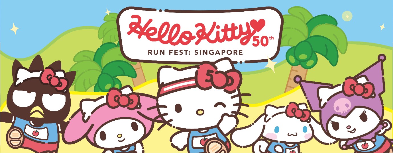 Hello Kitty 50th Run Fest in Singapore, 24 to 25 Aug 2024