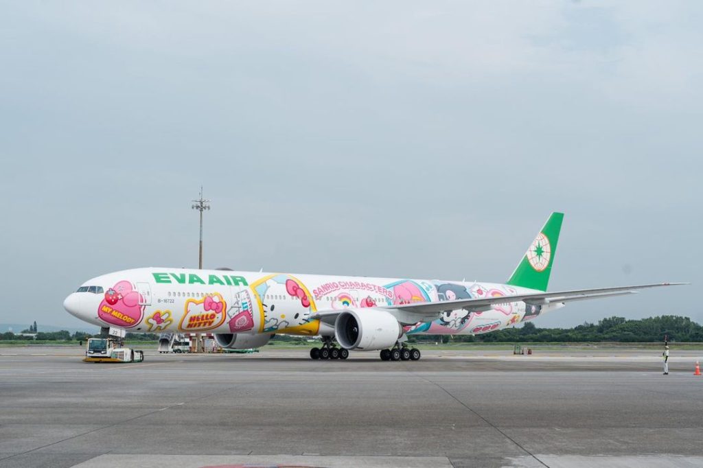 Eva Air unveils new Sanrio, Hello Kitty Aircraft Livery