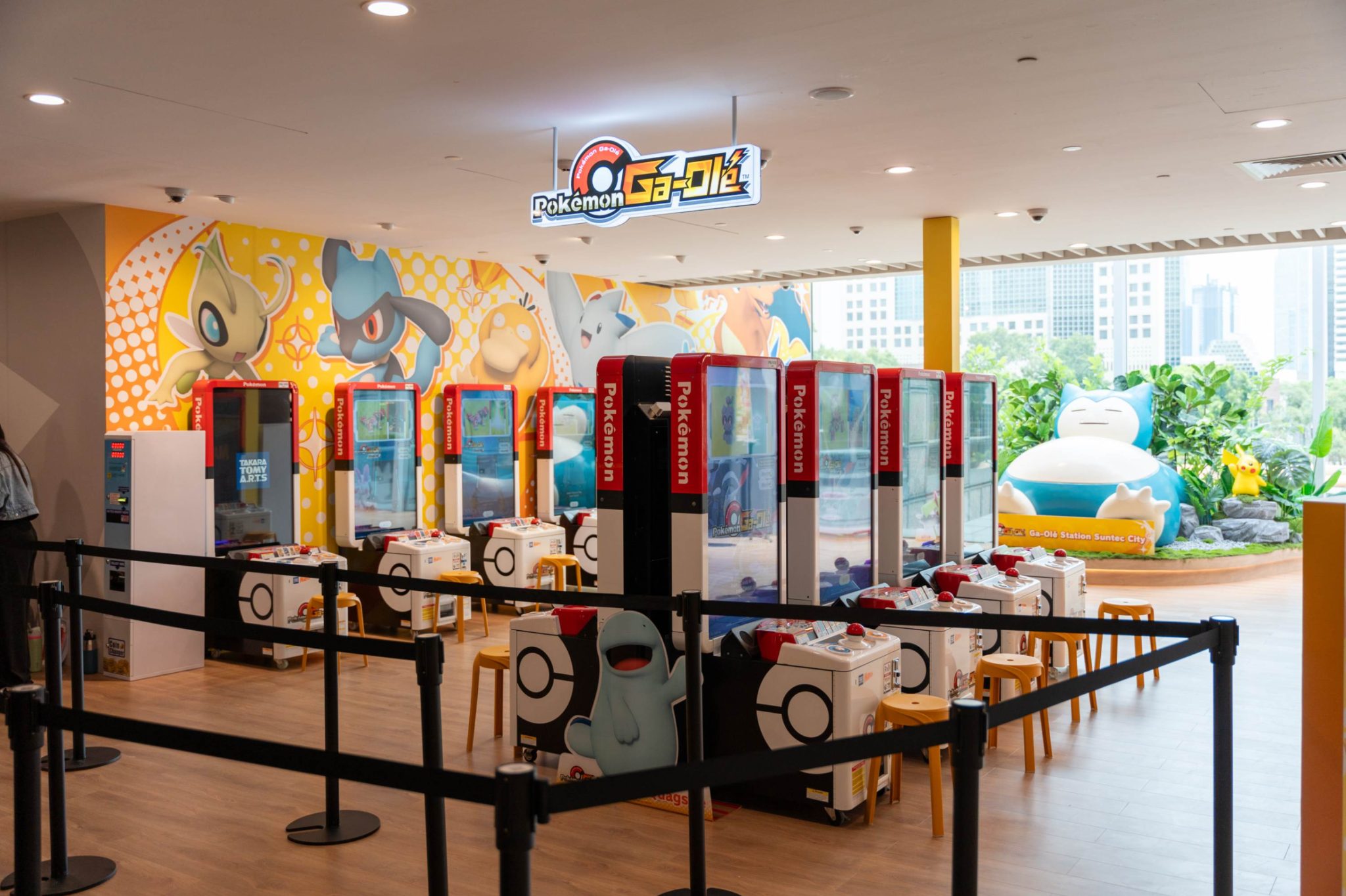 Singapore’s Largest Pokémon Ga-Olé Station at Suntec City