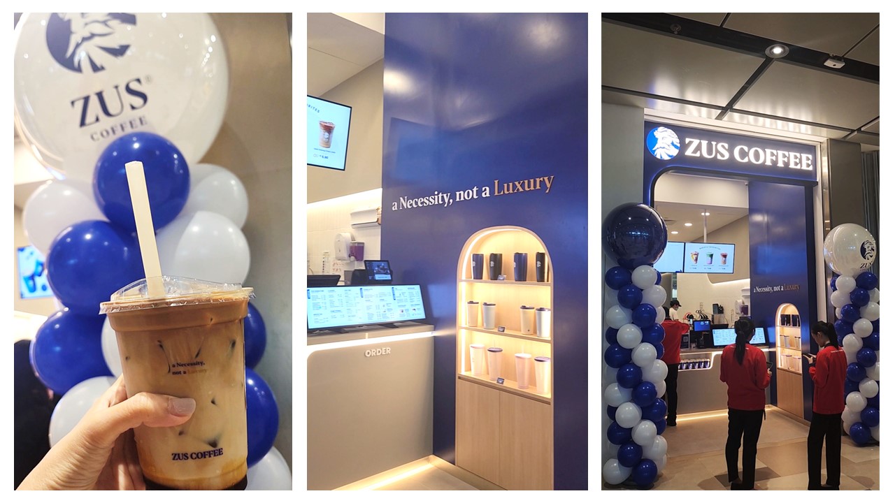 Malaysian Coffee Chain ZUS Coffee Now Open in Changi Airport T4