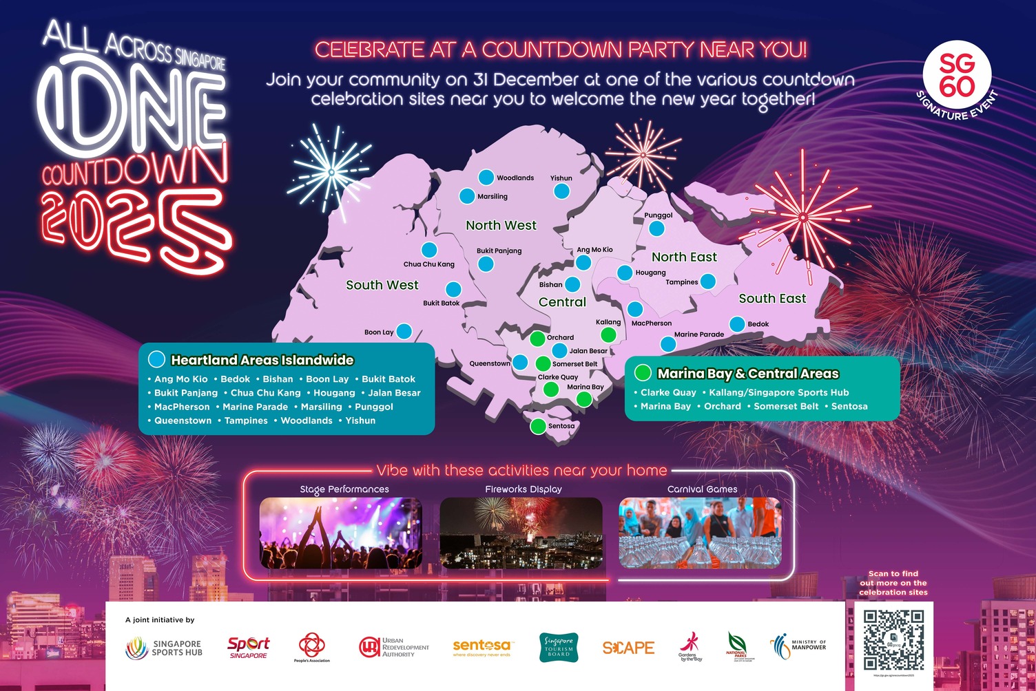 Countdown to 2025 in Singapore: New Year's Eve Fireworks & Countdown ...