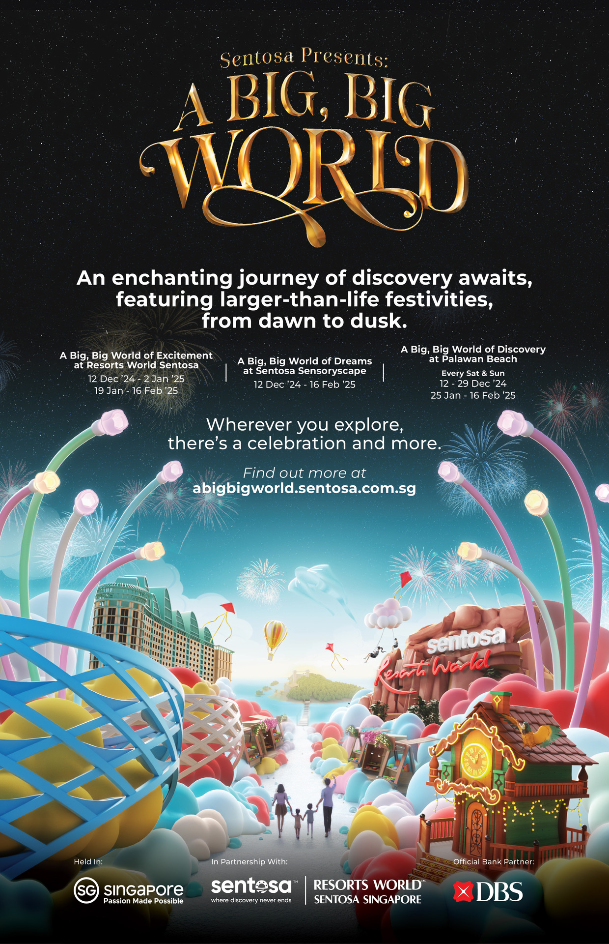 Sentosa Presents: A Big, Big World - Featuring 3 exceptional themes in ...