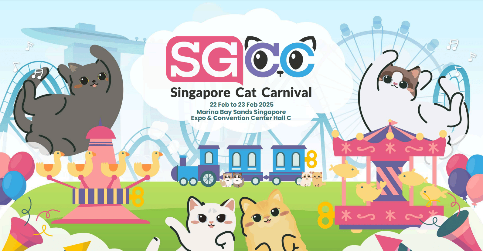 Singapore Cat Carnival 2025 at Marina Bay Sands Expo & Convention Center