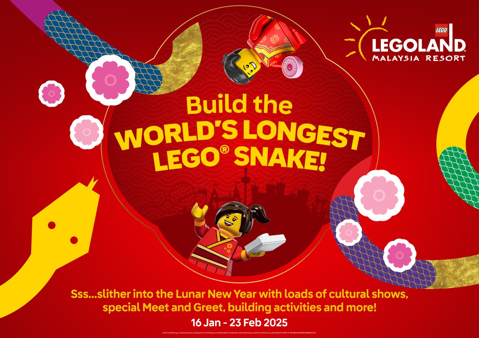 Build the World's Longest LEGO Snake this Lunar New Year at LEGOLAND ...