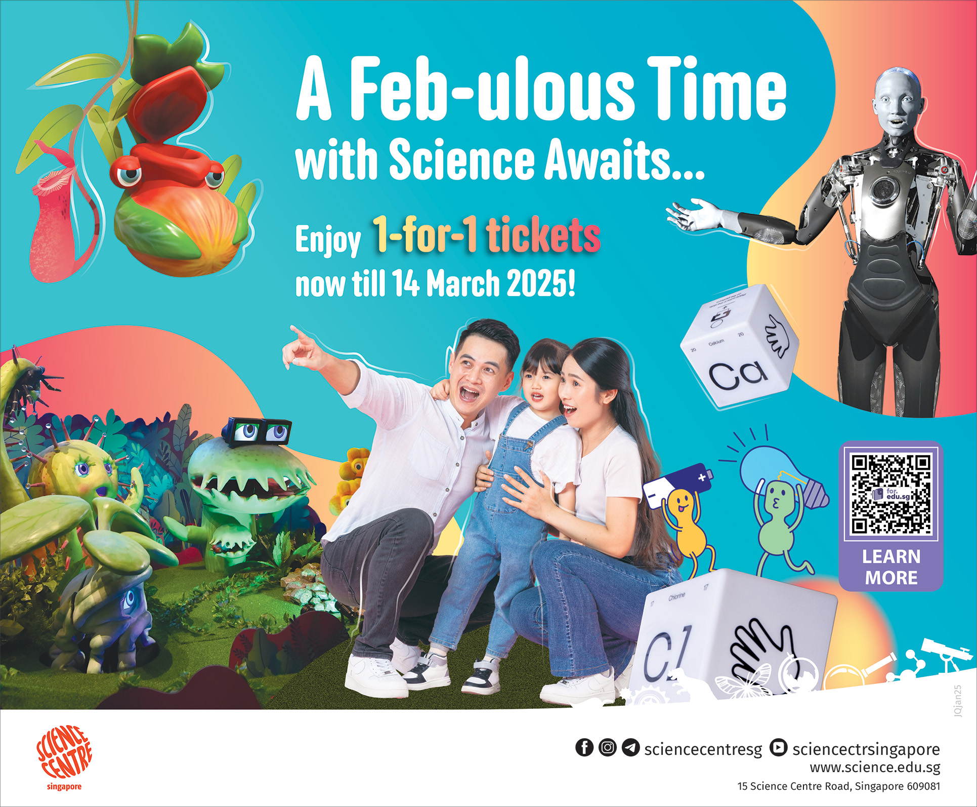 A Feb-ulous Time with Science Awaits at Science Centre Singapore: 1-for ...